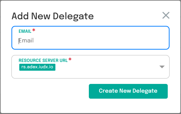 Manage Delegations | ADeX Documentation